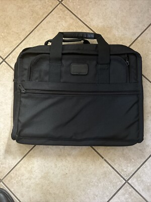 TUMI Alpha Ballistic Nylon Expandable Laptop Carry On Briefcase Case ...