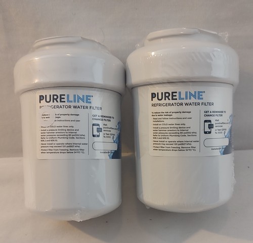 Pureline Model: PL-100-S Refrigerator Water Filter; New Sealed, Set of ...