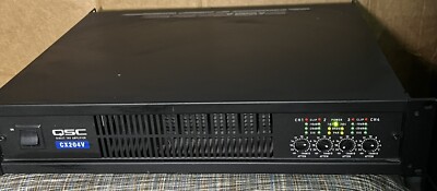 QSC CX204V 70V 4 Channel Power Amplifier - Black - | eBay