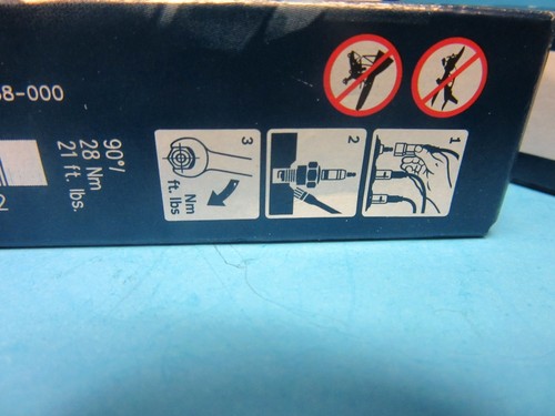 5 Spark Plugs BOSCH For VW OEM # FR7HE02 Beetle Golf Jetta Passat 2.5L ...