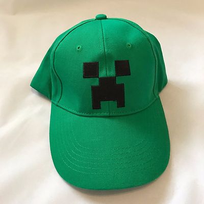 Minecraft Adjustable Jinx Green Hat | eBay