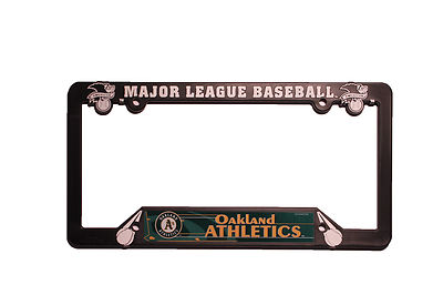 Oakland Athletics MLB Baseball Plastic License Plate Frame | eBay