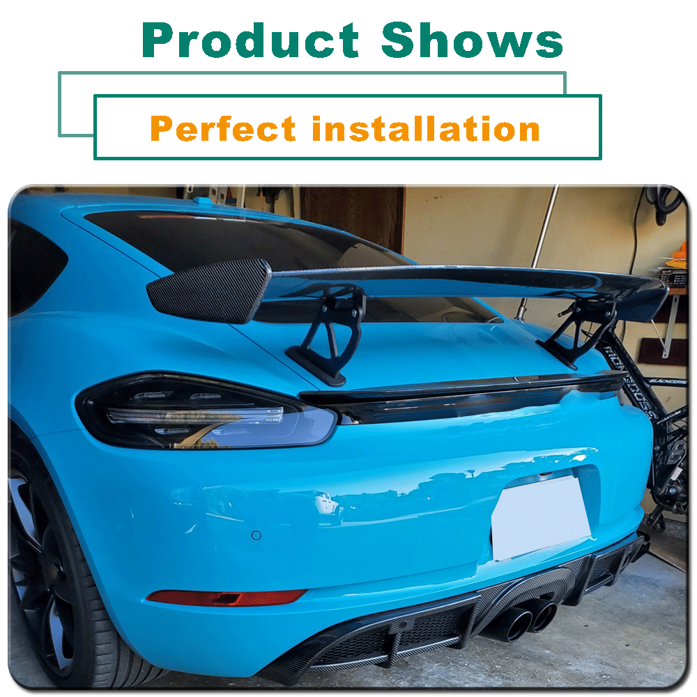 For Porsche Cayman Boxster 981 718 987 997 998 911 GT4 Rear Trunk ...