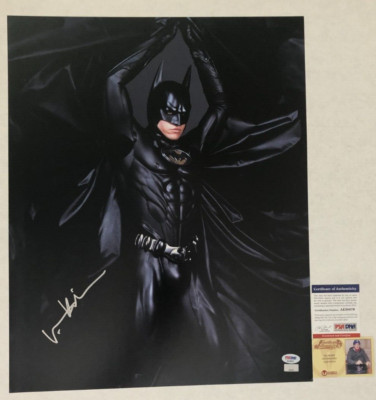 VAL KILMER (1959-2025) SIGNED 16x20 PHOTO "BATMAN, TOMBSTONE" PSA DNA ...