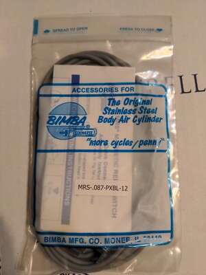 Bimba MRS-.087-PXBL-12 Magnetic Reed Switch MRS087PXBL12 New | eBay