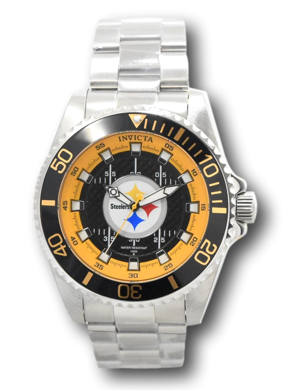 Invicta NFL Pittsburgh Steelers Men's 47mm Limited Stainless Quartz ...
