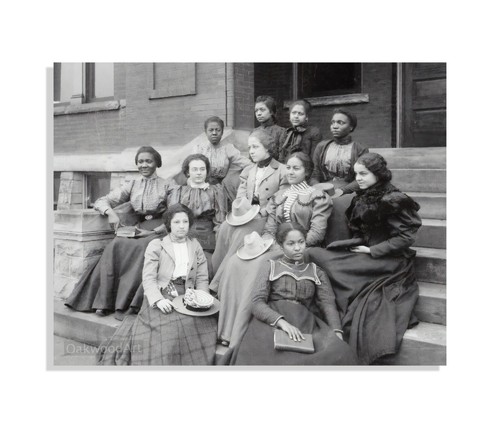 Fisk University Junior Class Women c1900, Black Women, Vintage Photo ...