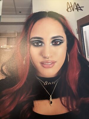 AVA RAINE SIMONE JOHNSON AUTOGRAPH SIGNED 8X10 PHOTO #5 WWE NXT SCHISM ...