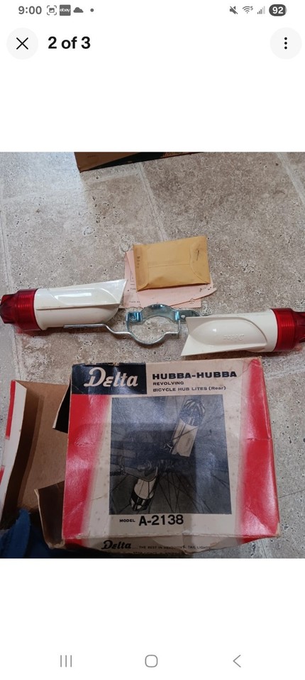 Sears Bicycle Headlights And Hubba Bubba Lights For Cool Bike | eBay UK