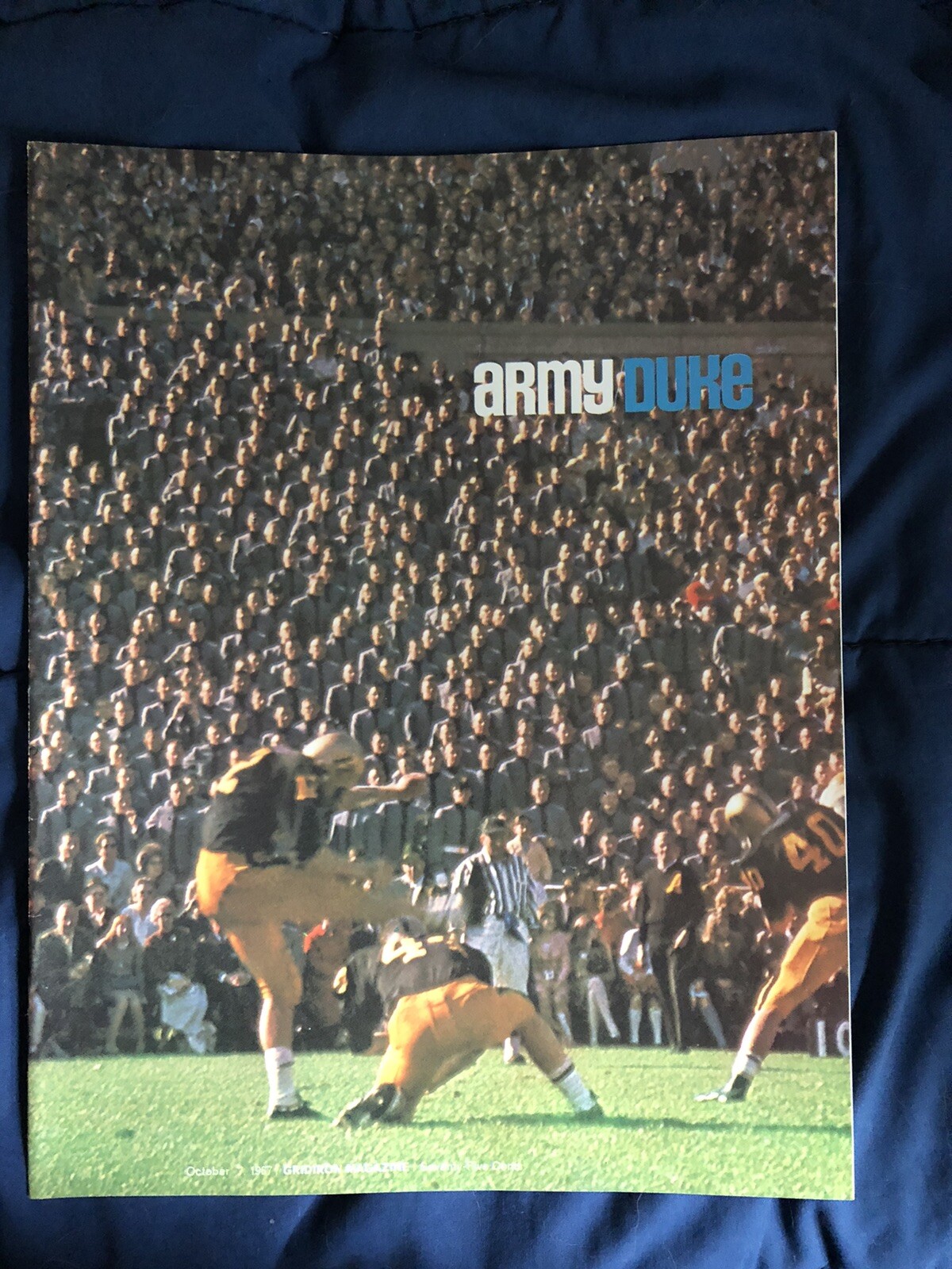 Duke Blue Devils vs Army Cadets Football Game Program 1967 | eBay