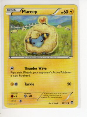 MAREEP STEAM SIEGE SET POKEMON CARD 38/114 EX/NM | eBay