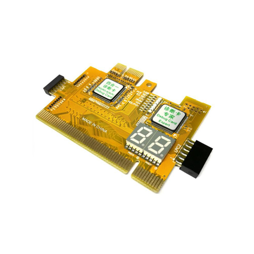 PCIE Desktop Diagnostic Card Motherboard Testing Card 4 In 1 PCI 2LPC ...