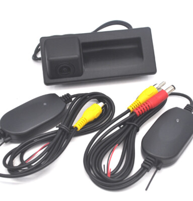 Wireless Trunk handle Parking backup reverse Camera For Audi A4 B9 8W ...