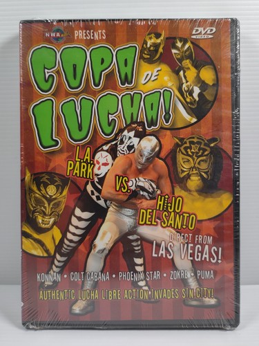 NWA Copa De Lucha DVD Wrestling L.A. Park Hijo Del Santo Colt Cabana ...