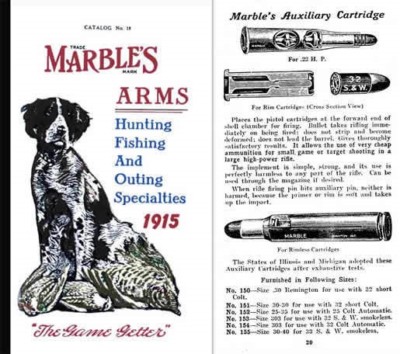 Marbles 1915 Hunting, Gun & Fishing Catalog (Gladstone, MI) | eBay
