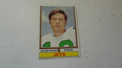 1974 TOPPS # 436 JULIAN FAGAN FOOTBALL CARD | eBay
