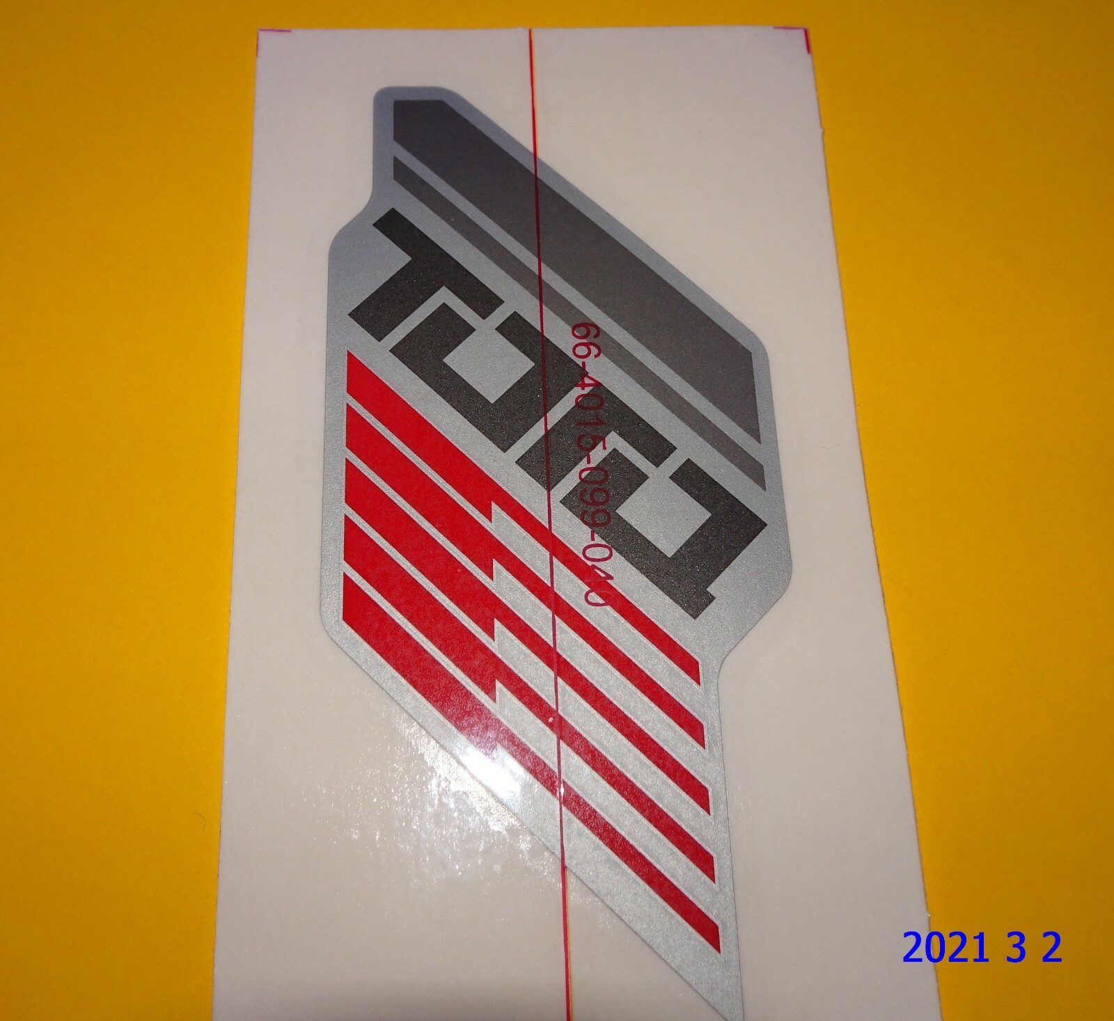 1 AUTHENTIC ROCKSHOX TORA FORKS STICKER / DECAL / ROCK SHOX | eBay