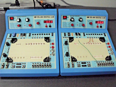 2X K&H DIGITAL LOGIC LAB IDL-800 FUNCTION GENERATOR DIGITAL ELECTRONICS ...