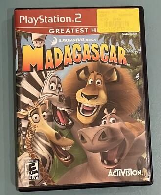 Madagascar (Sony PlayStation 2 - 2005) PS2 CASE ONLY | eBay
