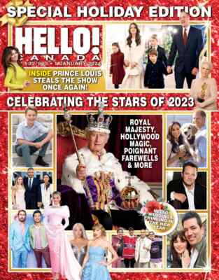 Hello Canada Magazine Holiday Edition Stars 2023 #902/3 Brand NEW Jan ...