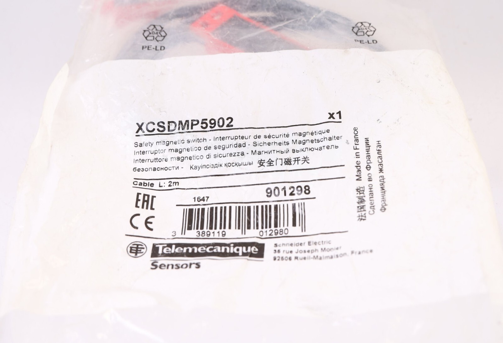 TELEMECANIQUE XCSDMP5902 XCSZP1 + XCSZP5902 2M CABLE ! NEW ! | eBay