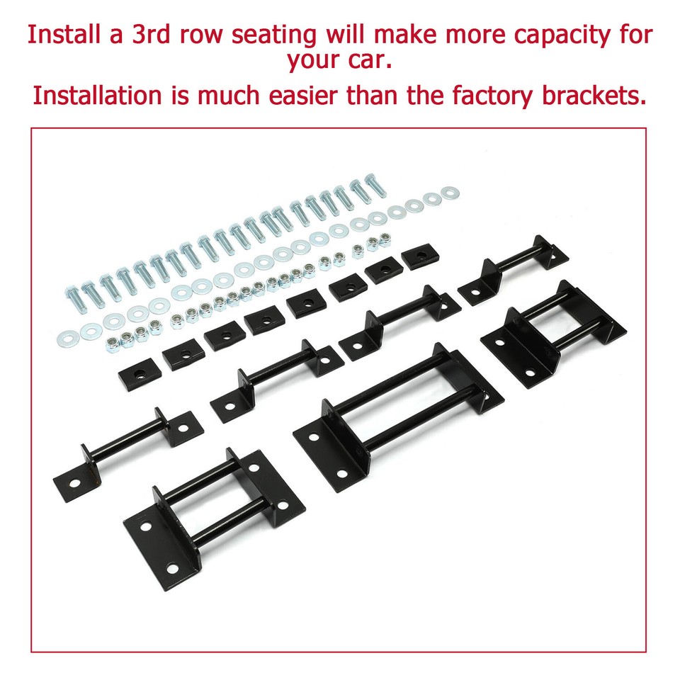 3rd Row Seat Brackets with Strikers & Bolts For Chevy Tahoe/ GMC Yukon 2000-2014 | eBay