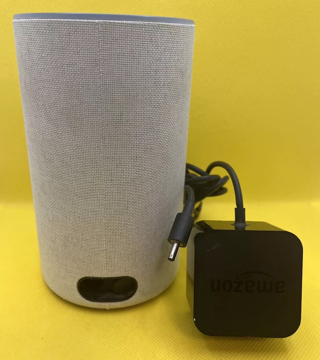 ️ Amazon Echo (2nd Generation) Smart Speaker -Light Gray, Tested Works ...