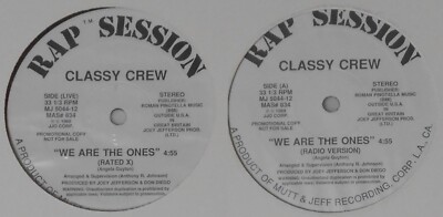 Classy Crew - We Are the Ones - 1989 U.S. promo 12" EP vinyl | eBay
