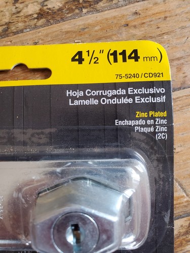 Stanley Hardware 4 1/2" Key Locking Hasps 75-5240 CD921 New | eBay