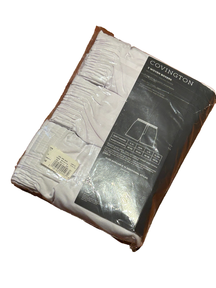 Mens Covington Woven Boxers 3 Pack Size M | eBay
