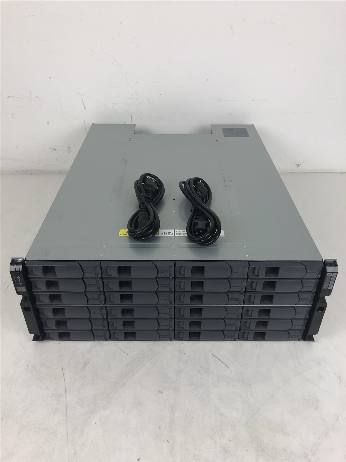 NetApp Disk Shelf Storage Array (NAJ-0801) w/ 20x 600GB HDDs & 2x 2TB ...