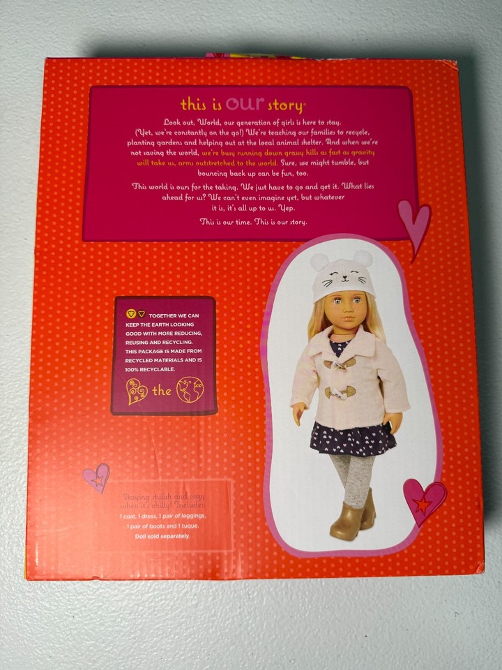 Our Generation Fashion Outfit for 18 inches Dolls - Cheerfully Chilly ...