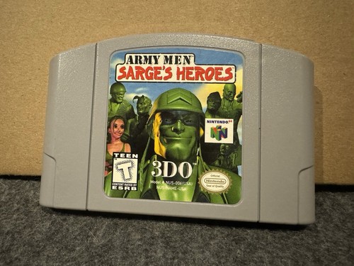 Army Men Sarge’s Heroes N64 | eBay