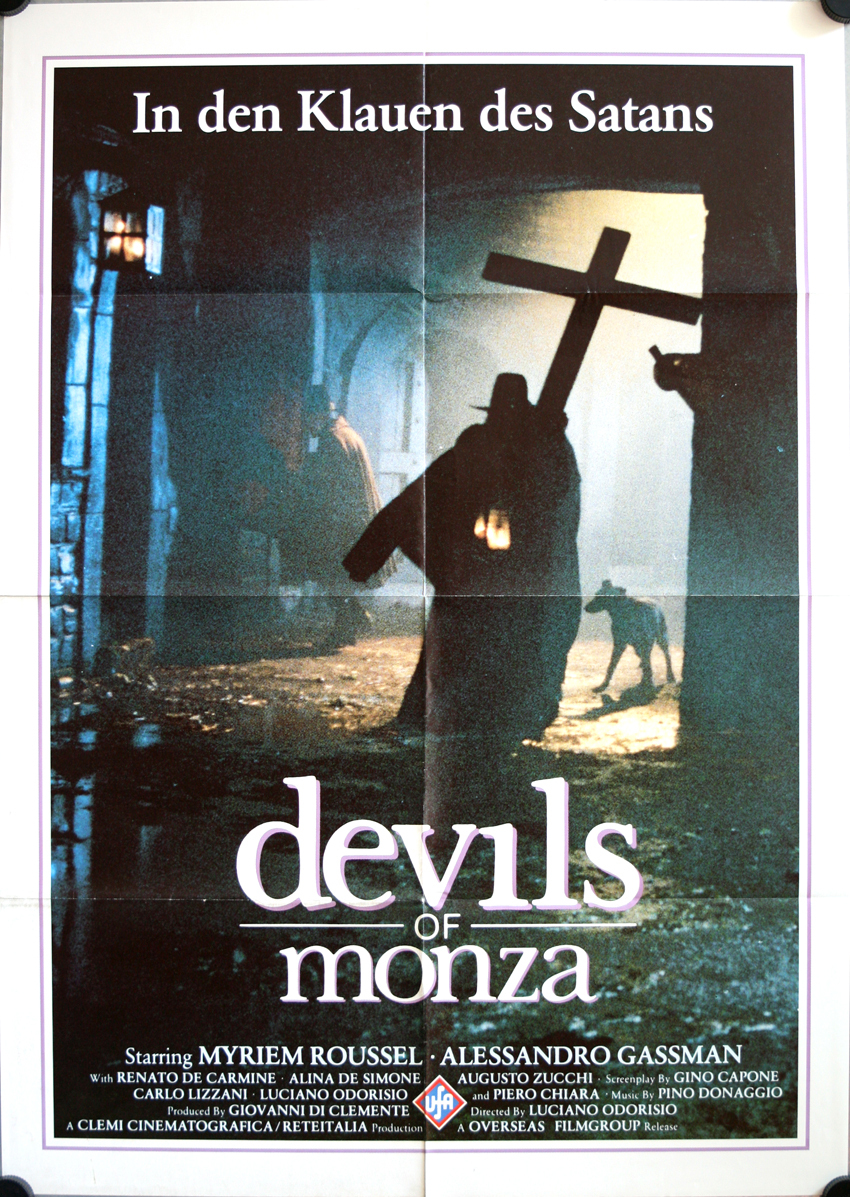 Devils of Monza Videoposter A1 Monaca di Monza Myriem Roussel ...