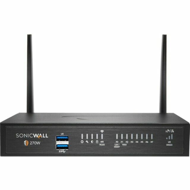 SonicWall TZ270W Network Security/Firewall Appliance (02-SSC-2823) for ...