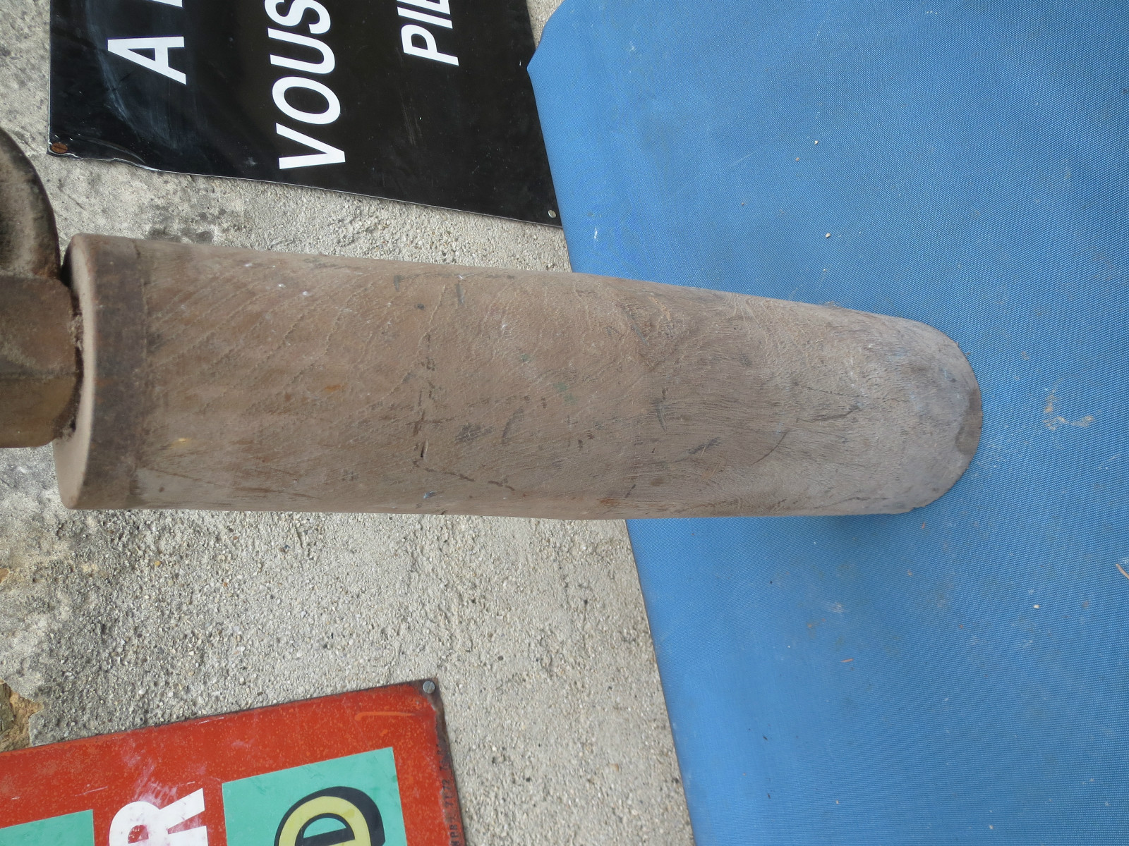 PIED DE CORDONNIER SUR SOCLE BOIS ENCLUME CORDONNIER OUTIL ANCIEN ART ...