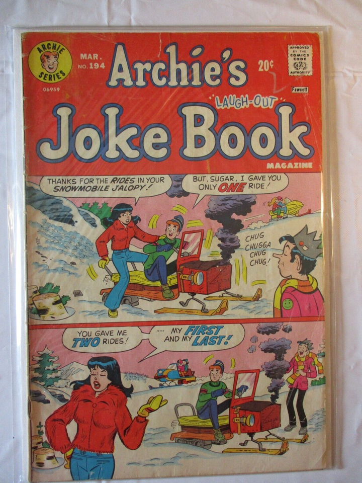 8 Archie Jughead Comic Books Laugh Riverdale High Joke Waldo Weatherbee ...