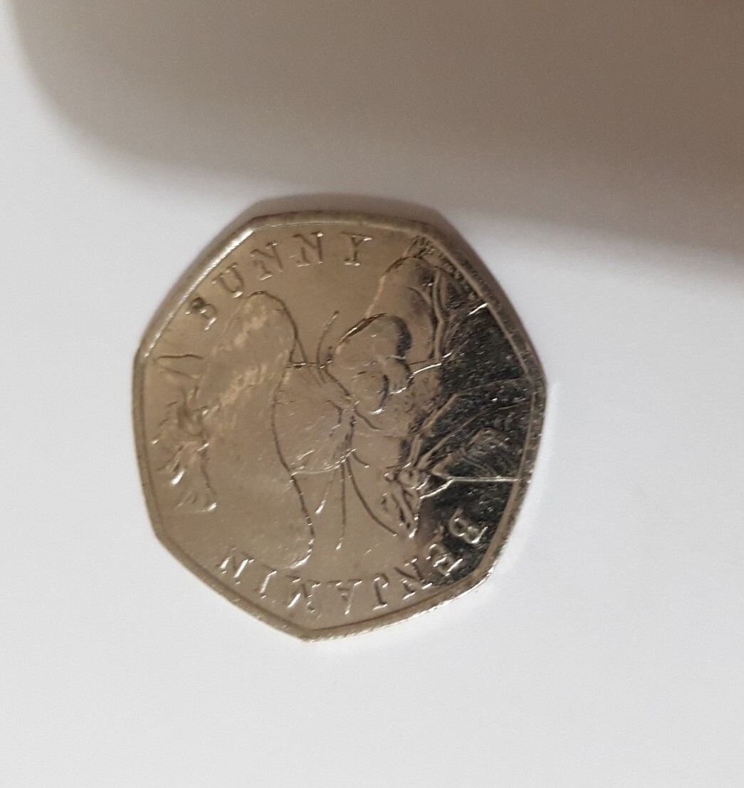 Very Rare Benjamin Bunny 50p Coin 2017 Beatrix Potter Collectable | eBay UK