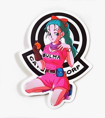 Dragon Ball Z Bulma Anime Manga Waterproof Vinyl Sticker | eBay