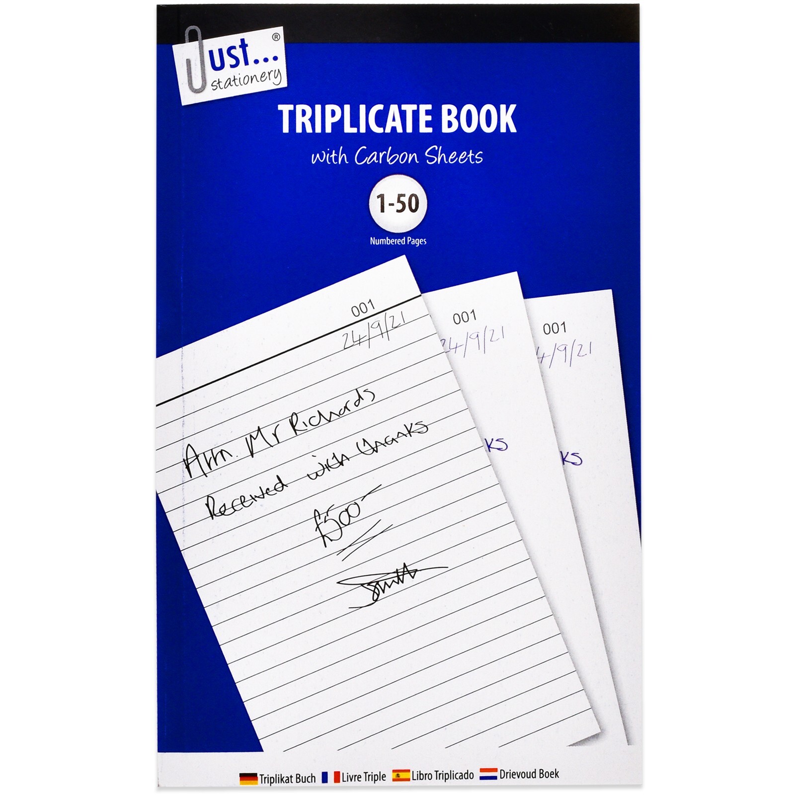 DUPLICATE BOOKS Carbon Copy Carbonless Cash Sales Order VAT Payment ...