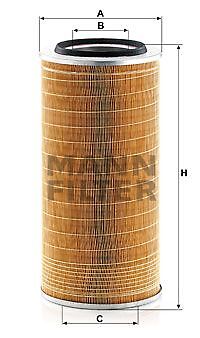 Luftfilter Motorluftfilter Filter Mann-Filter C24650/8 für MAN SL II 84 ...