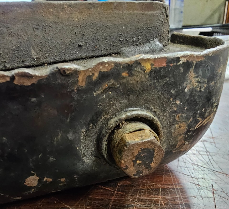 Factory Oil Tank Harley Ironhead Sportster 1967-1978 OEM Repaint Black ...