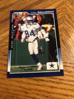 2000 Score Football Card #50 Joey Galloway Dallas Cowboys | eBay