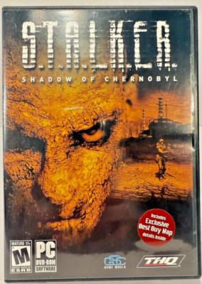 S.T.A.L.K.E.R.: Shadow of Chernobyl PC CDROM (2007) - Complete in Case ...