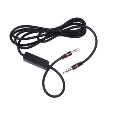Stereo Handsfree 3.5mm AUX Cable with Microphone and Phone Answer ...