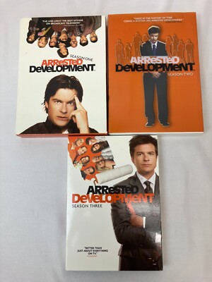LOT OF 3 BOX SETS Arrested Development Seasons 1 2 & 3 on DVD | eBay