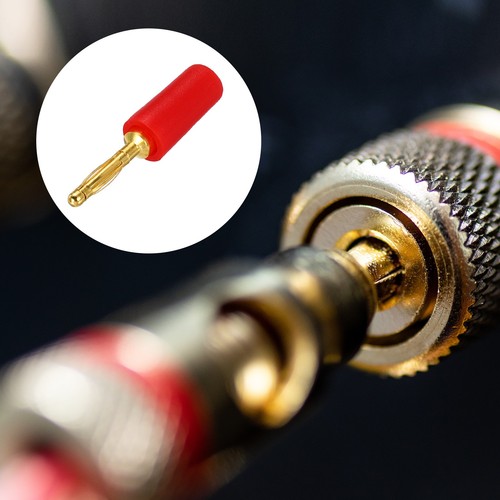 4 Pcs 2mm Banana Plugs, 10A 6mm OD 26.5mm Length, Red | eBay