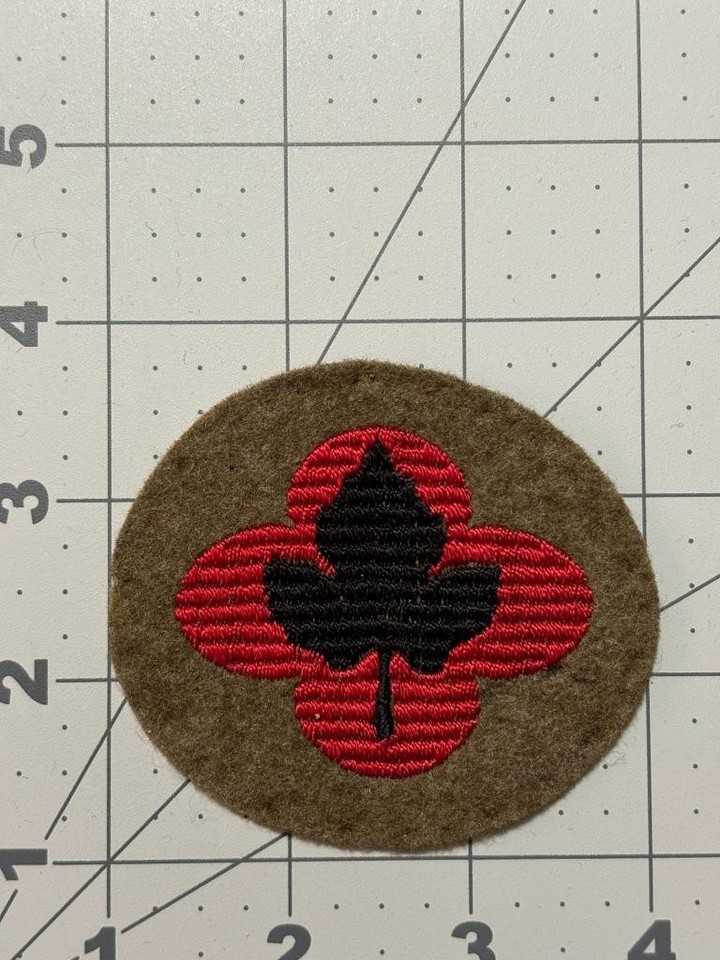 30's US Army 43rd Infantry Division Wool Patch Inv# K5501 | eBay
