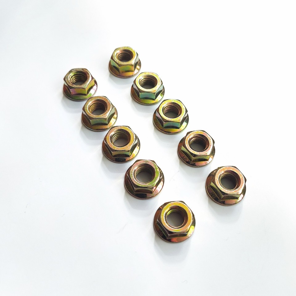 10x Intake Manifold Nut Set Nuts for 1992-2001 Honda Prelude H22 H23 | eBay