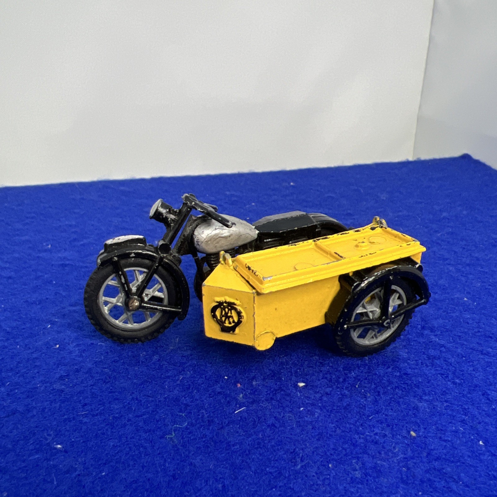 vintage Budgie/Morestone Motorcycle sidecar AA Patrol model | eBay